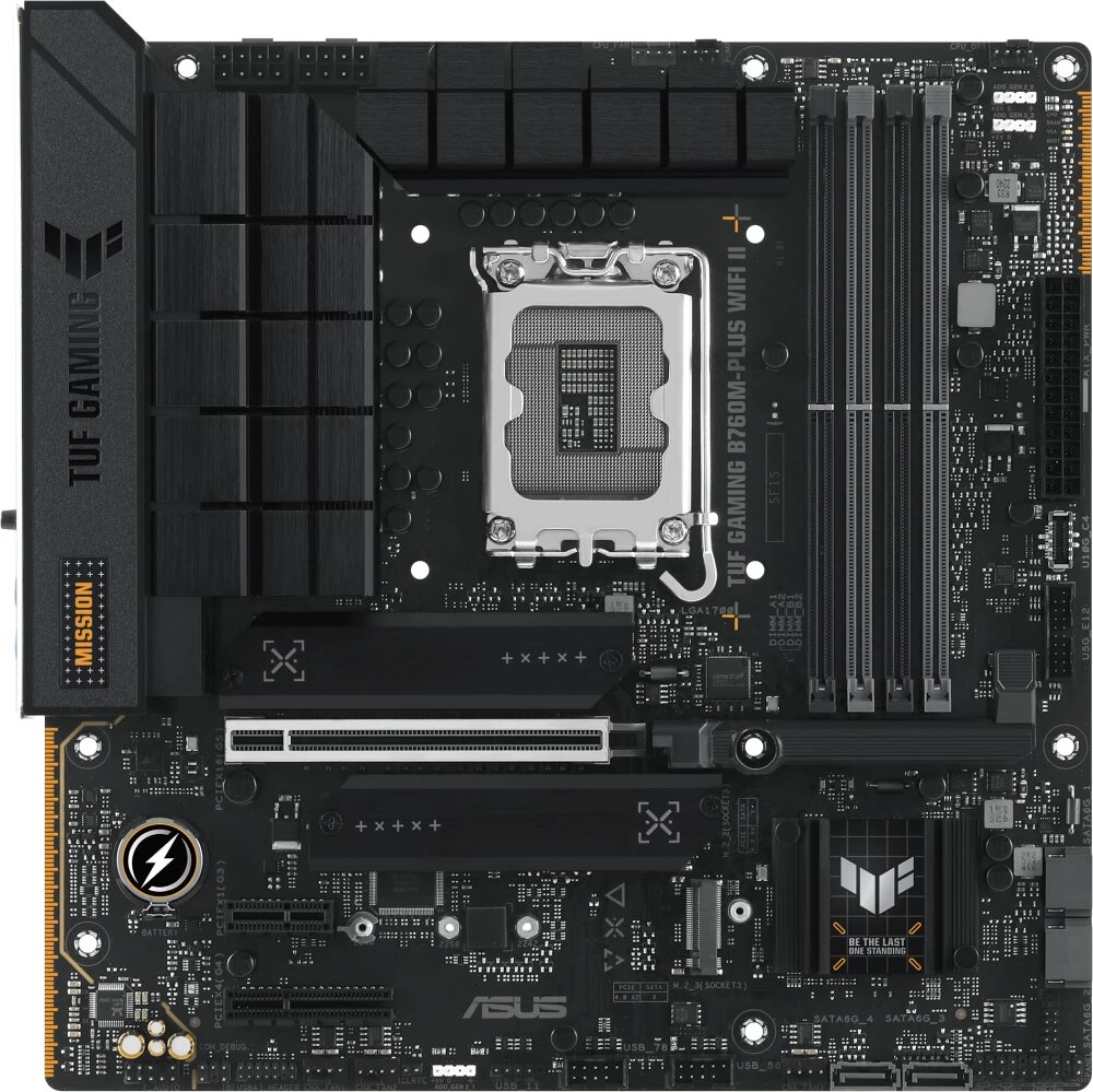 Материнская плата ASUS B760M-Plus TUF Gaming WIFI II Socket 1700