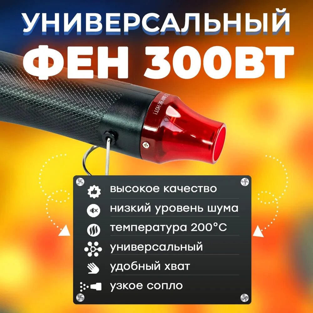 Строительный фен — фото 1