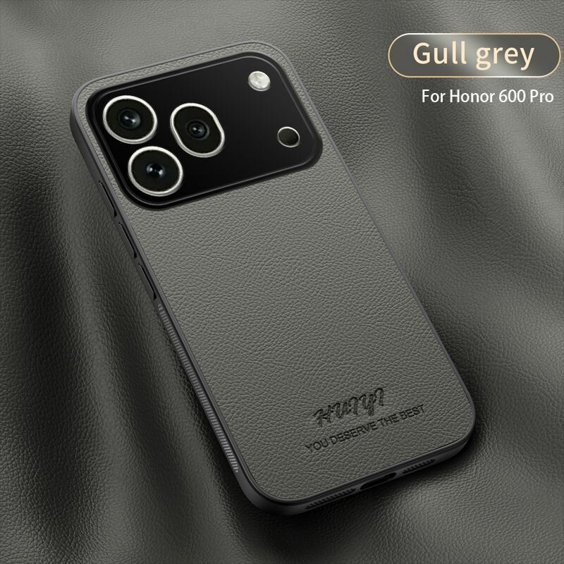 Чехол для Honor 600 Pro / Хонор 600 Про Высококачественная кожа антиударный чехол