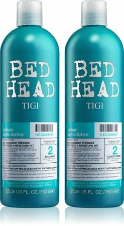 Косметический набор для волос TIGI Bed Head Urban Antidotes Recovery, шампунь и кондиционер для сухих и поврежденных волос, 750 мл
