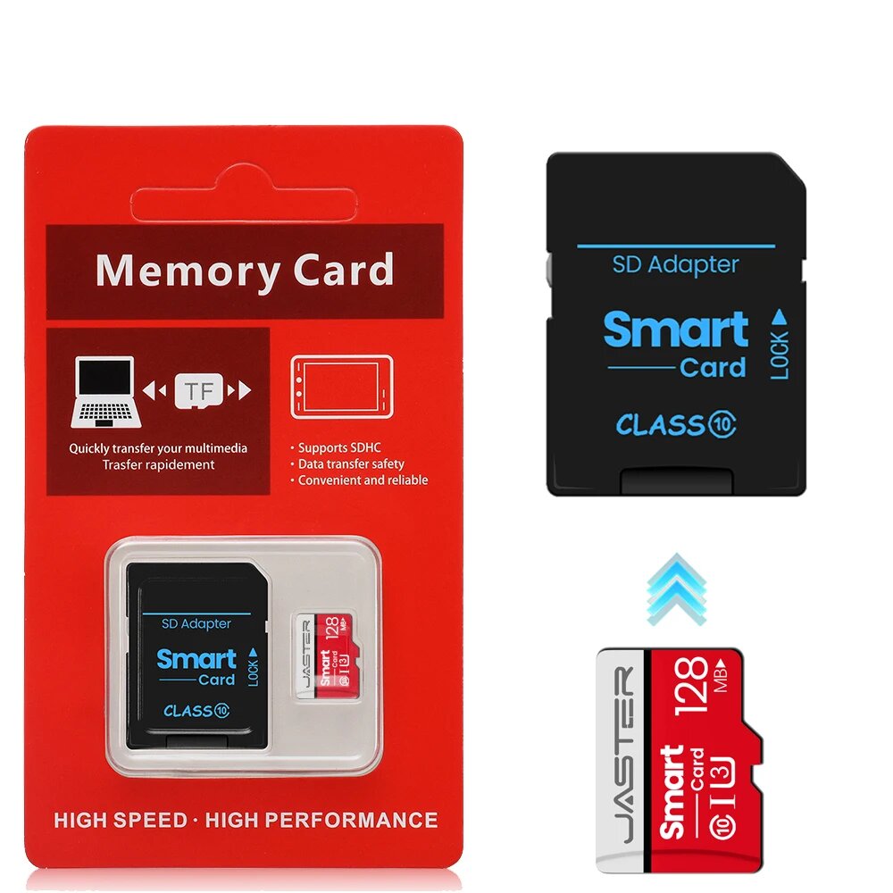 Карта памяти JASTER microSDXC 128MB