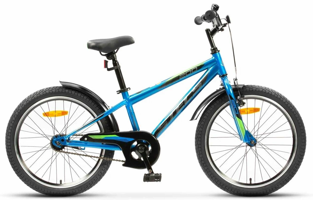 Велосипед STELS TURBO-200 VC 20, колесо 20', рост 11', сезон 2025-2026, синий