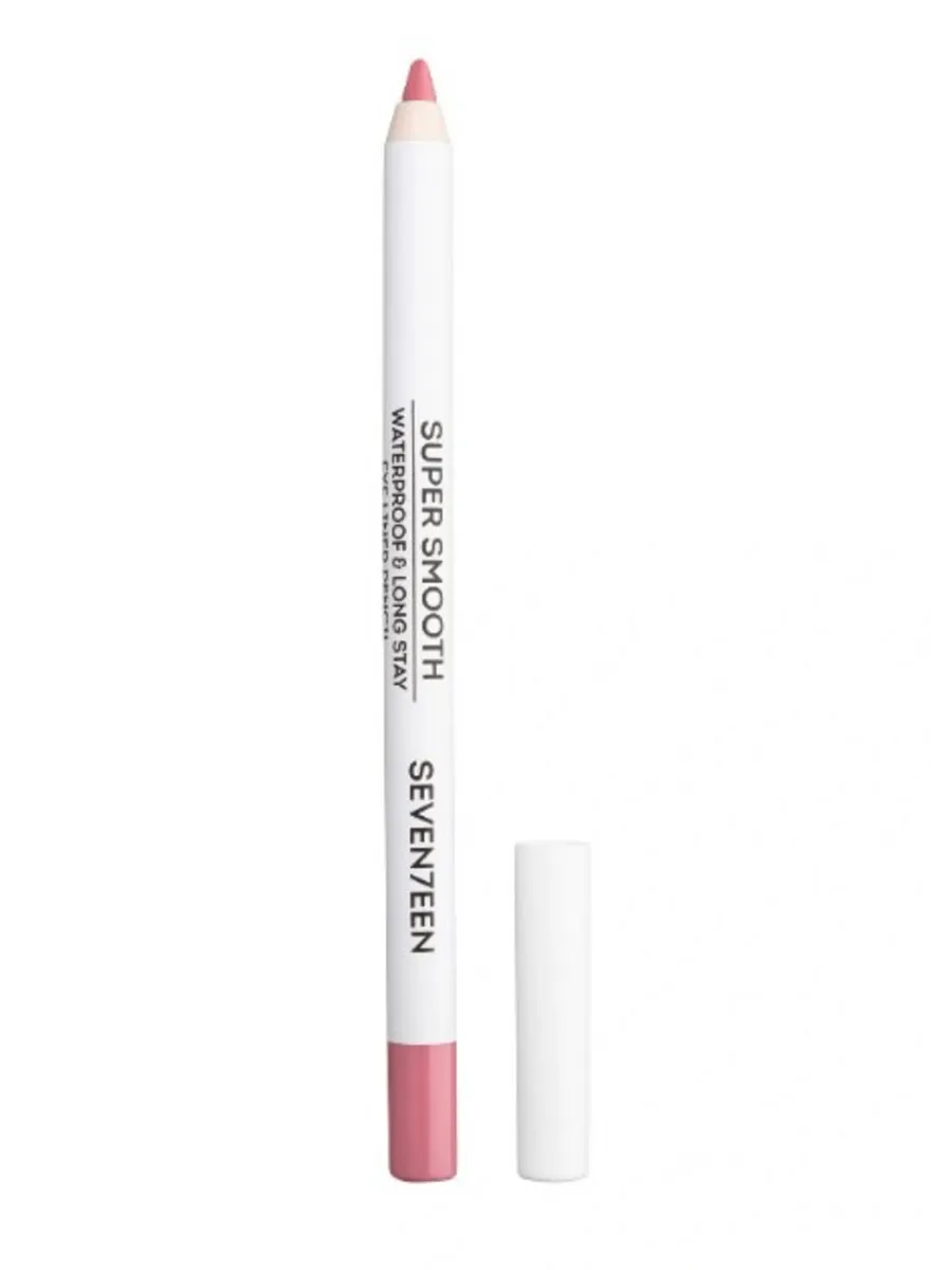 Карандаш Seventeen Super Smooth Waterproof Lip Liner для губ водостойкий с витамином Е, 37