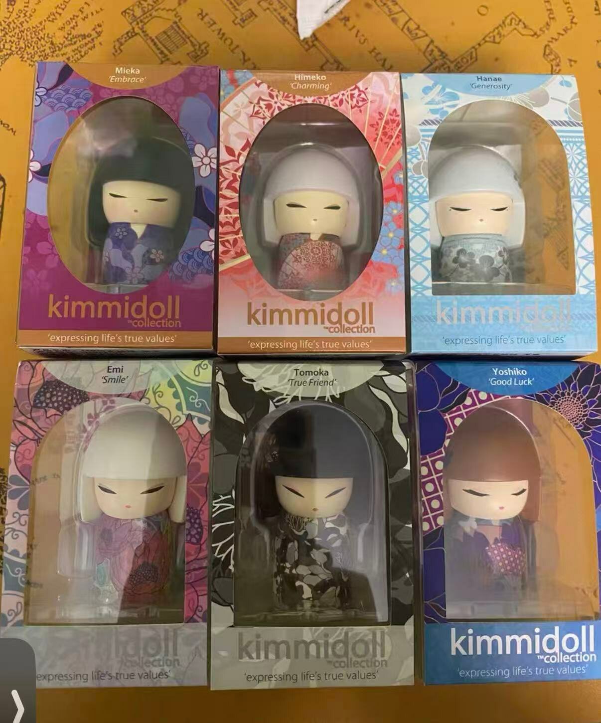 Коллекционная кукла "Kimmidoll", случайный дизайн, японская культура, 1 шт