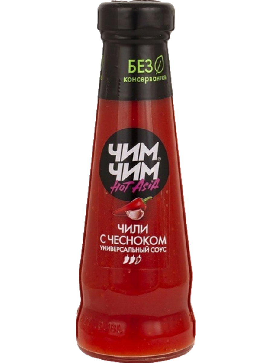 Соус Чили с чесноком, Чим-Чим, 210 г