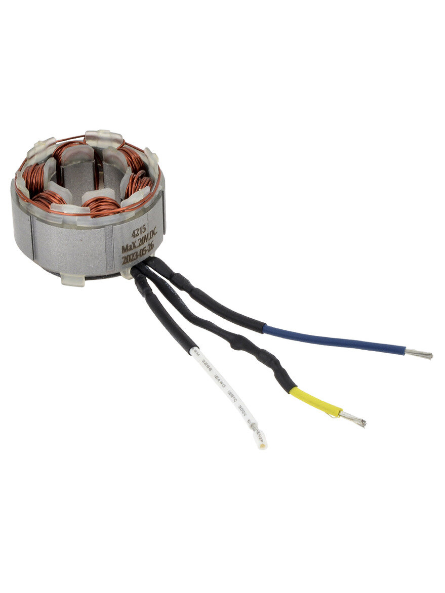 Статор 20V для шуруповерта ИНТЕРСКОЛ ДА-10/18В 44 (s/n 759. ****)