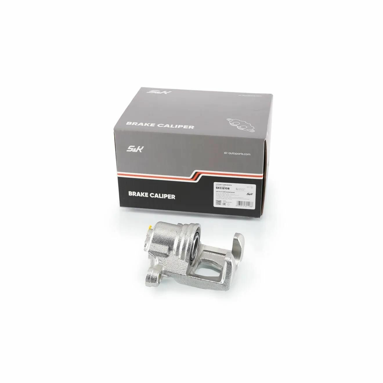 Суппорт тормозной задний R S&K SKCI2108 Nissan Juke F15 2010->, Qashqai 2006->, TIIda 2004->, Sentra VII 2012->, Cube 2007-> диск 9 мм, поршень 35 мм