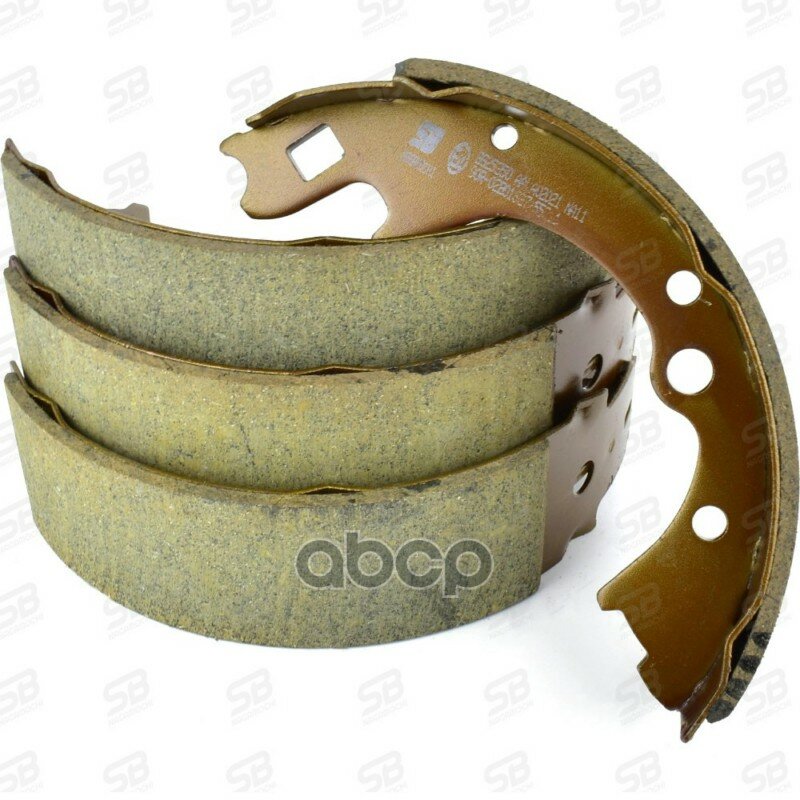 Колодки барабанные KIA BONGO 2.9 2003 - по KIA BONGO 2.7 2003 - по KIA BONGO 2.5 2003 - по BS25350 SB Nagamochi арт. BS25350