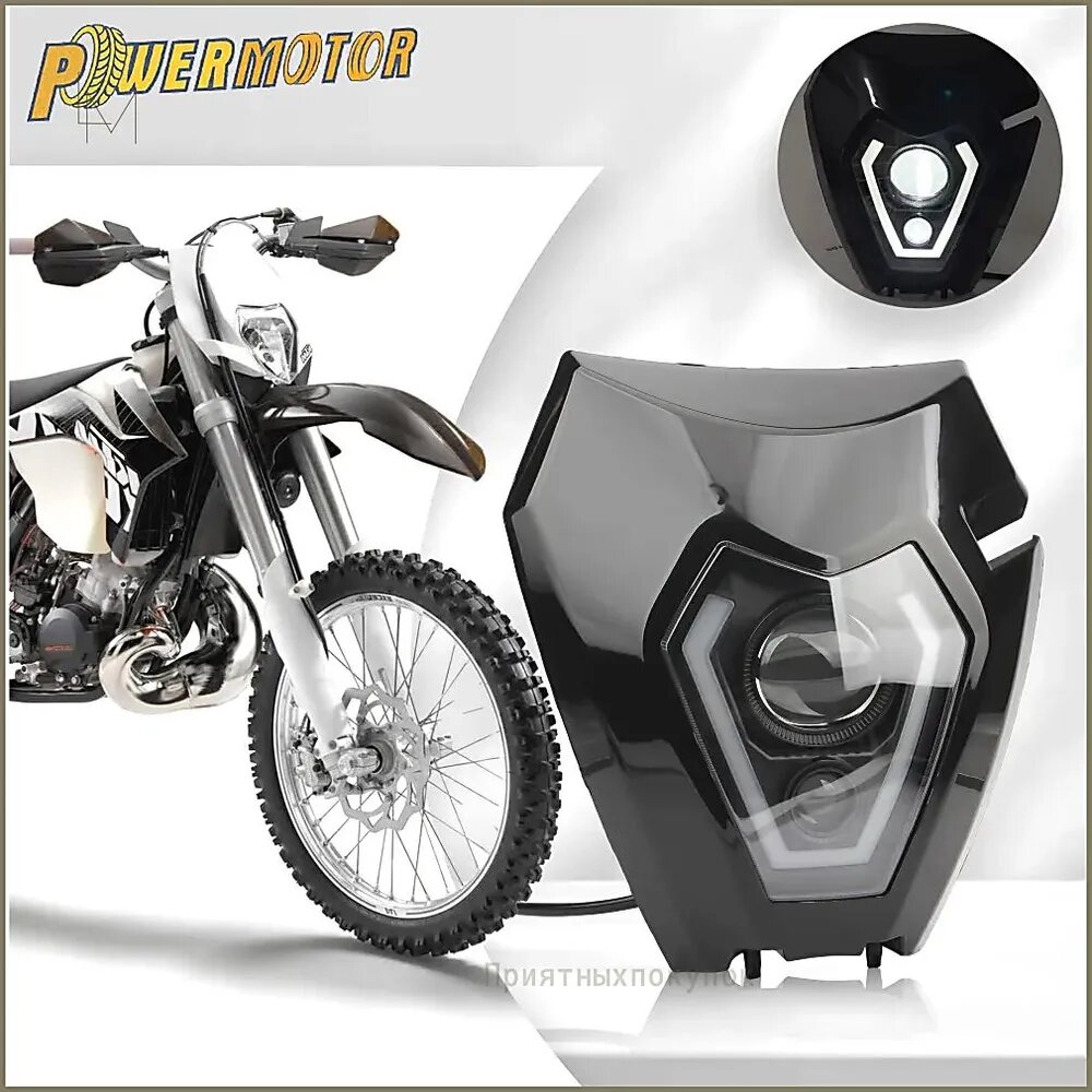 Новые фары для внедорожных мотоциклов For Regulmoto Crosstrek 300 Kayo KTM EXC 250 300 450 2008-2013 EXC-F 150 300 350
