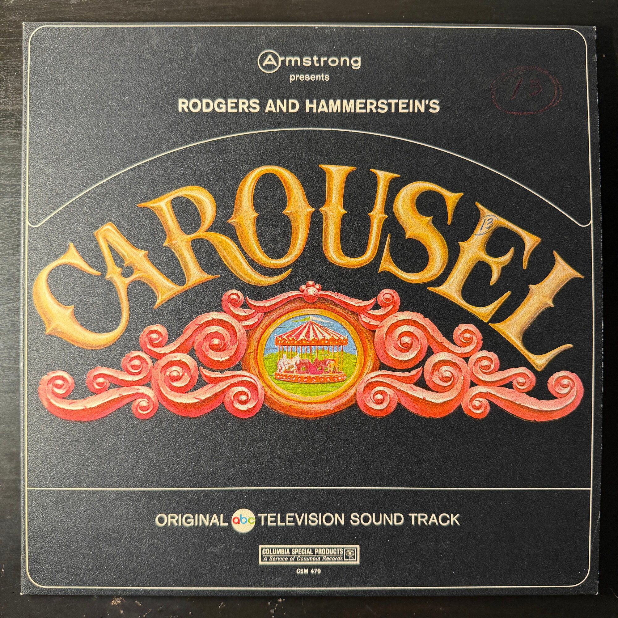 Виниловая пластинка Rodgers & Hammerstein Carousel - Original ABC Television Soundtrack (США 1974г.)