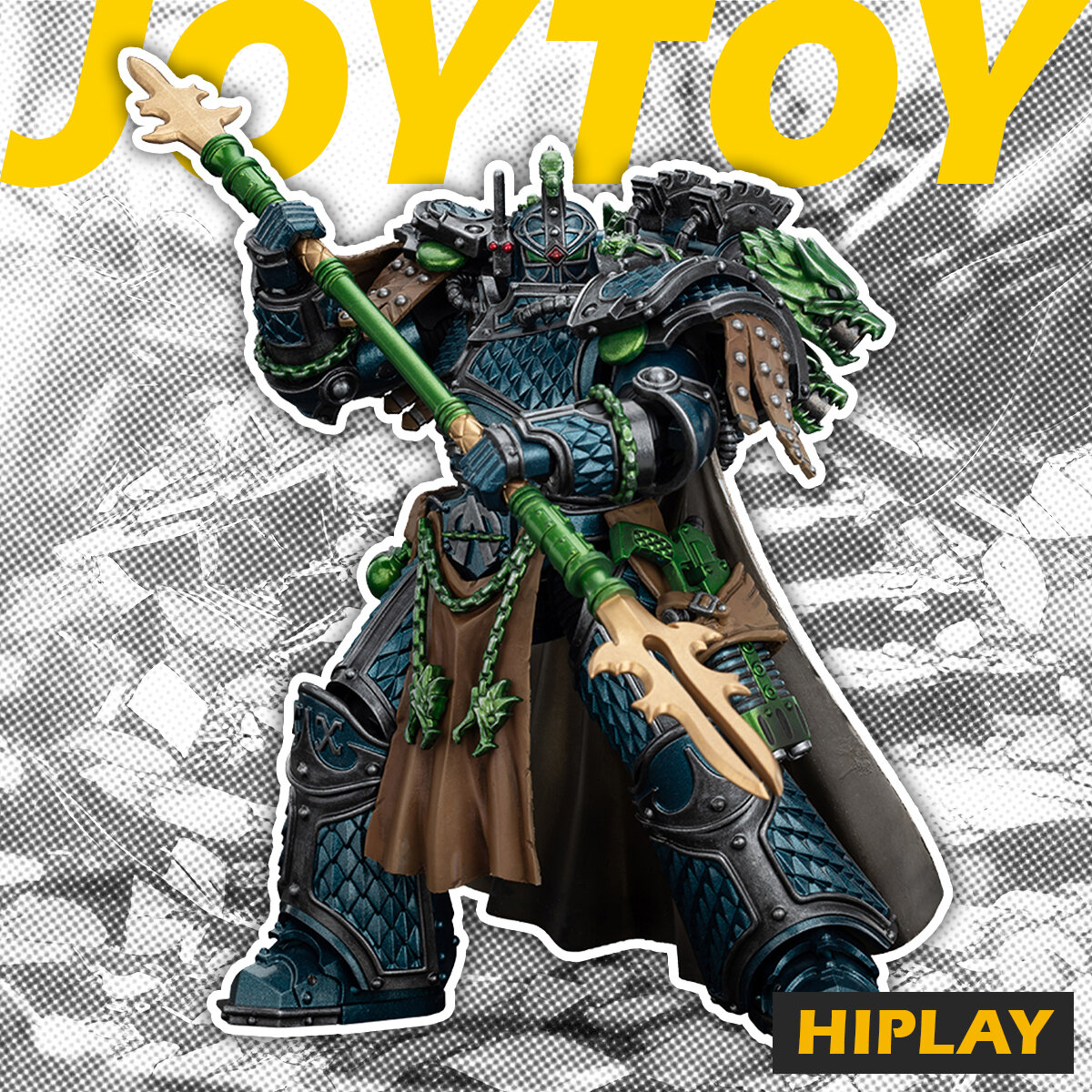 HIPLAY JOYTOY Warhammer The Horus Heresy Альфа Легион Lernaean Terminator with Conversion Beam Cannon JT01284 1/18