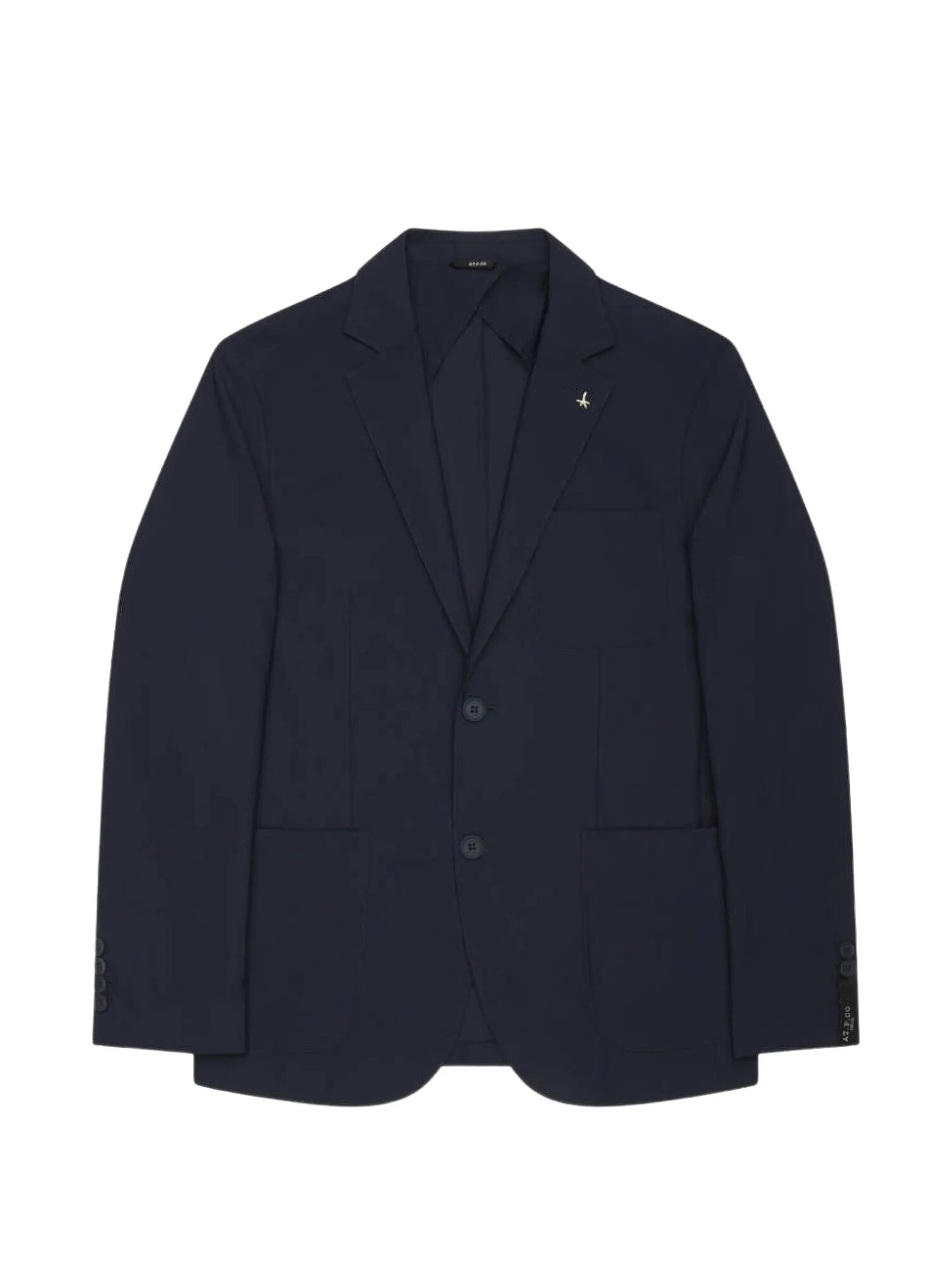 Пиджак Notched-lapel single-breasted blazer