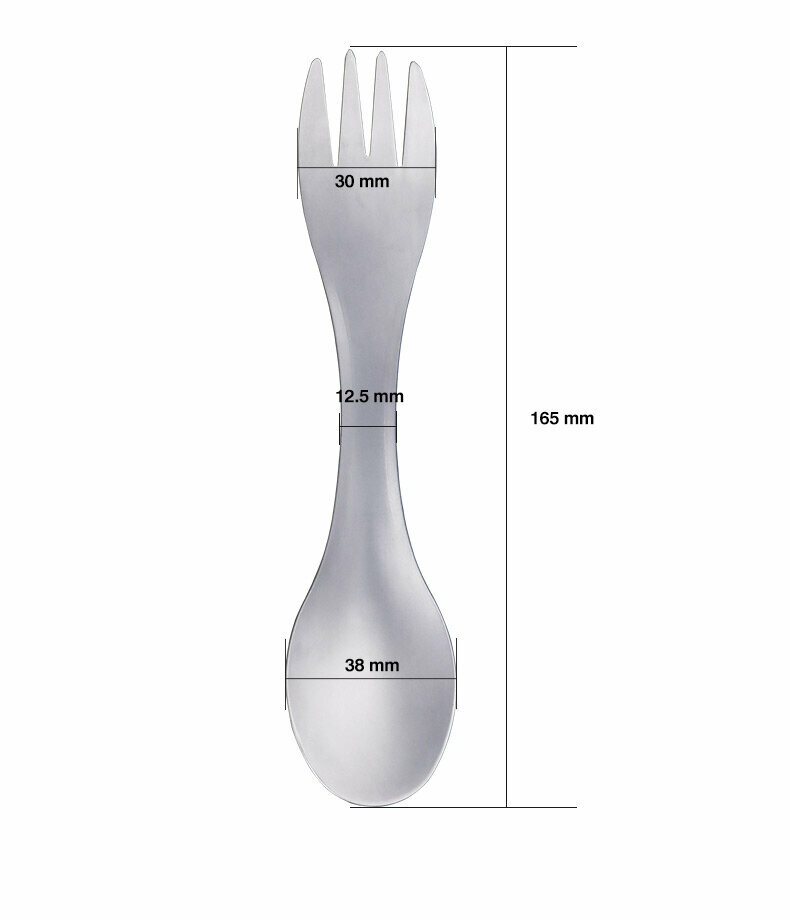 Ловилка Deemount Spoon титан — фото 1