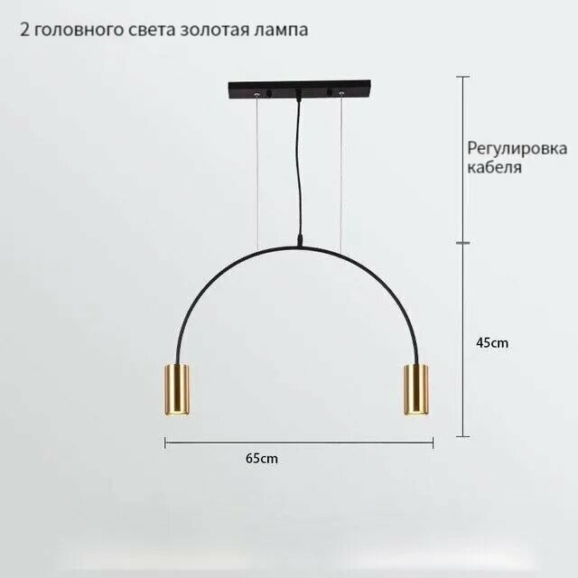 RUIBO Люстра, LED, 5 Вт — фото 1