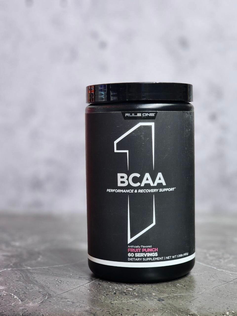 Rule1 - BCAA (480 г) со вкусом Фруктовый пунш