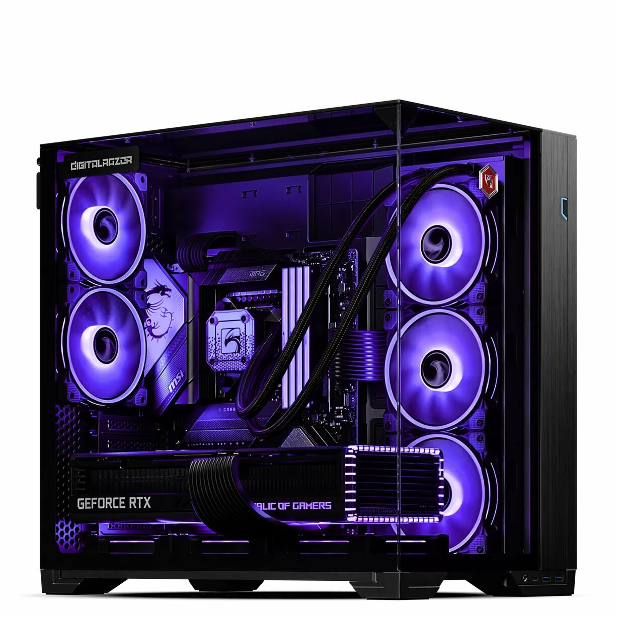 Игровой компьютер Universal Core i5 14400f / RTX5070 / RTX 5060ti / DDR5 32GB / SSD m2 1TB / 800w / Windows 11 Pro