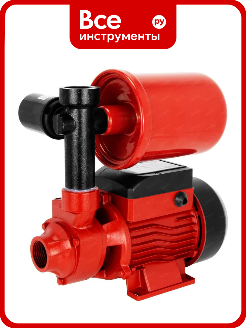 Автоматическая насосная станция JEMIX ATQB-60 MINI 87568 с мощностью 370 Вт, высотой подъема 34 м и объемом бака