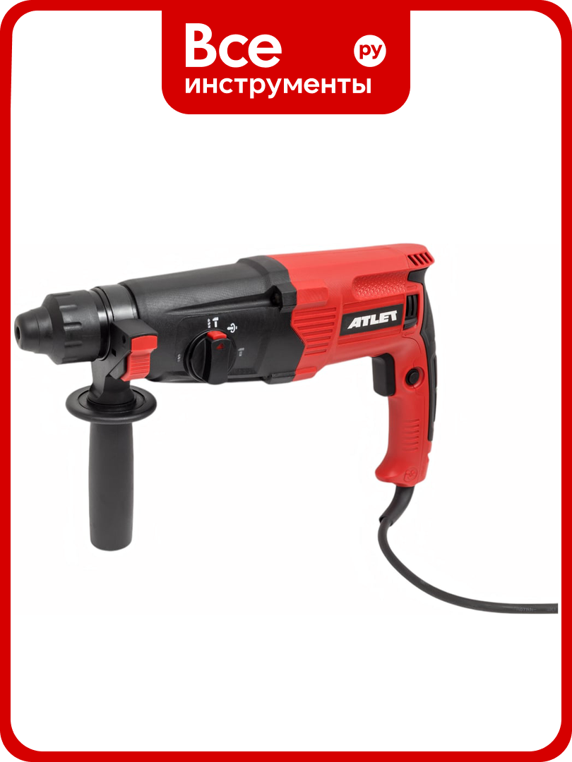 Перфоратор ATLET PDH26GS, SDS-Plus, мощность 800Вт, 3Дж, с кейсом