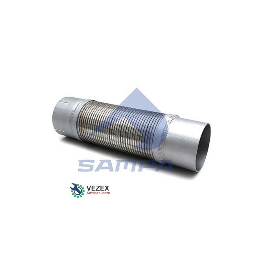 SAMPA 023468 гофра глушителя с фланцами ! D=110, L=400\ MAN TGX, TGS