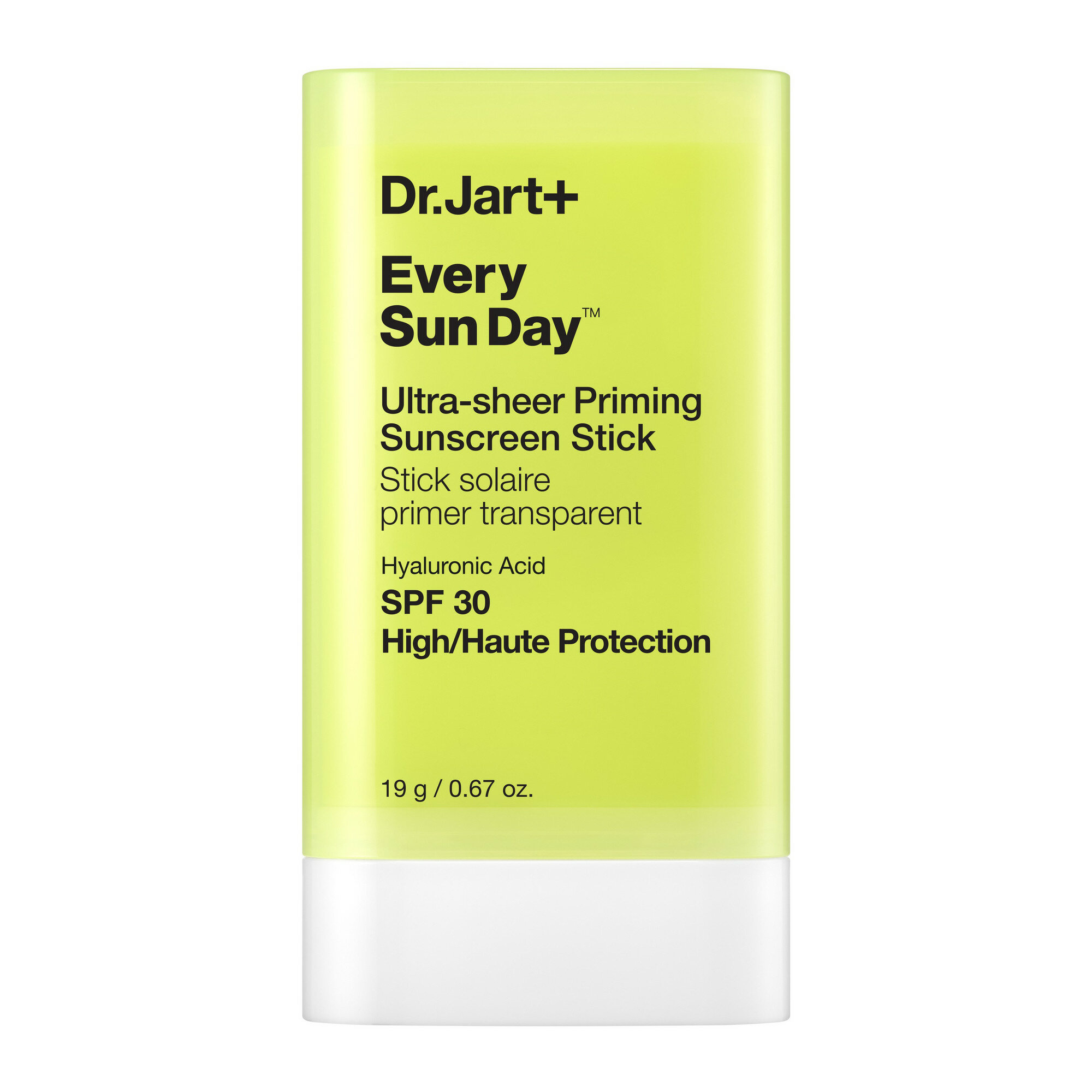 DR JART+ Every Sun Day Ultra-Sheer Priming Sunscreen Stick SPF30 Универсальный солнцезащитный стик SPF30 19 мл