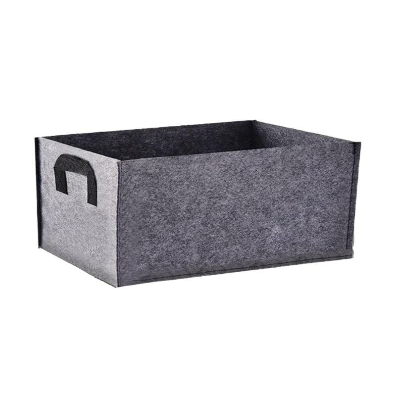 Нетканые садовые горшки, Серый - 40х30х20см