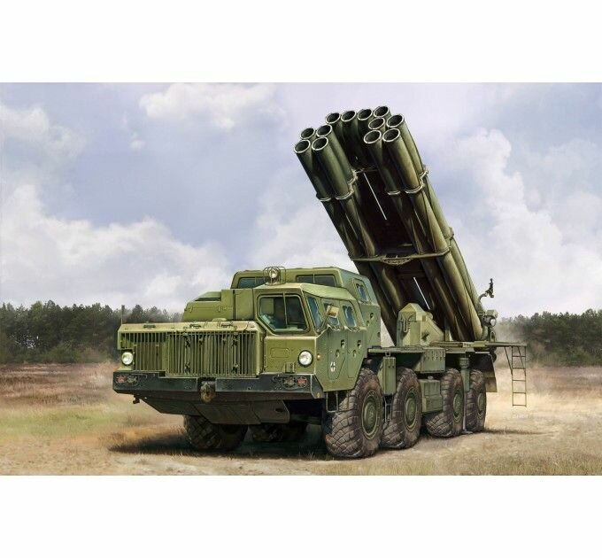 1/72 Cоветская тяжелая реактивная система залпового огня 9А52-2 "Смерч-М" - 82940