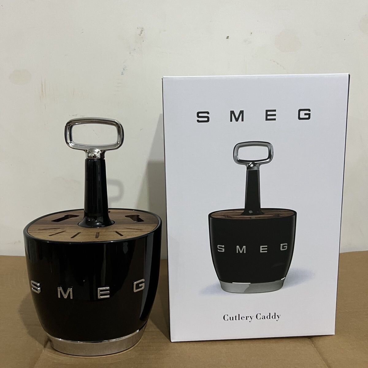 Smeg Подставка для столовых приборов , 26 см х 15 см х 26 см, 1 шт