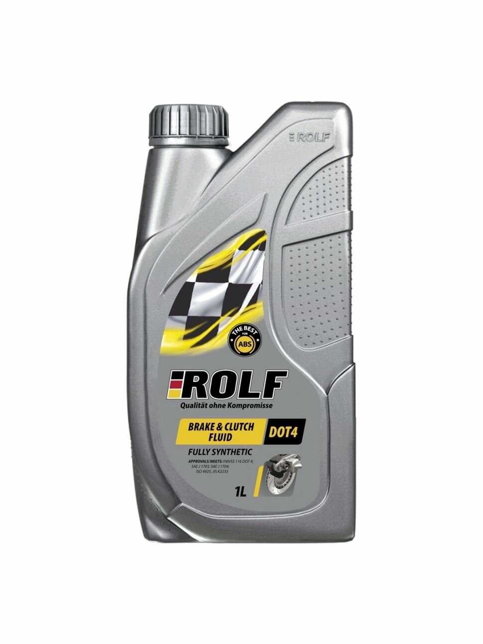 Жидкость тормоз. ROLF Brake Clutch Fluid DOT-4 CLASS 6 0,910гр