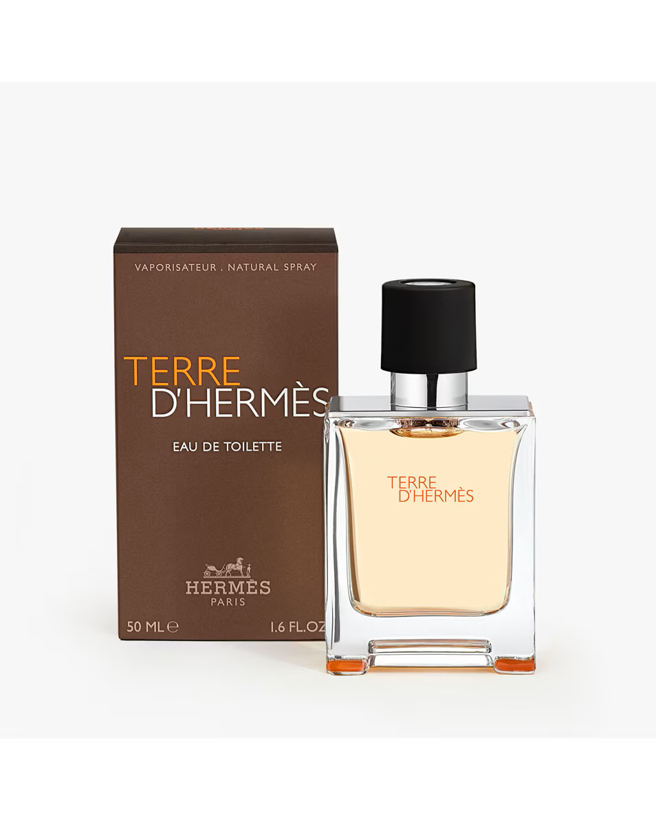 Hermes Terre d Hermes 50 мл туалетная вода для мужчин, древесно-пряный аромат