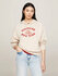 Худи TOMMY HILFIGER Varsity Logo Embroidery Hoody, размер XS, , бежевый