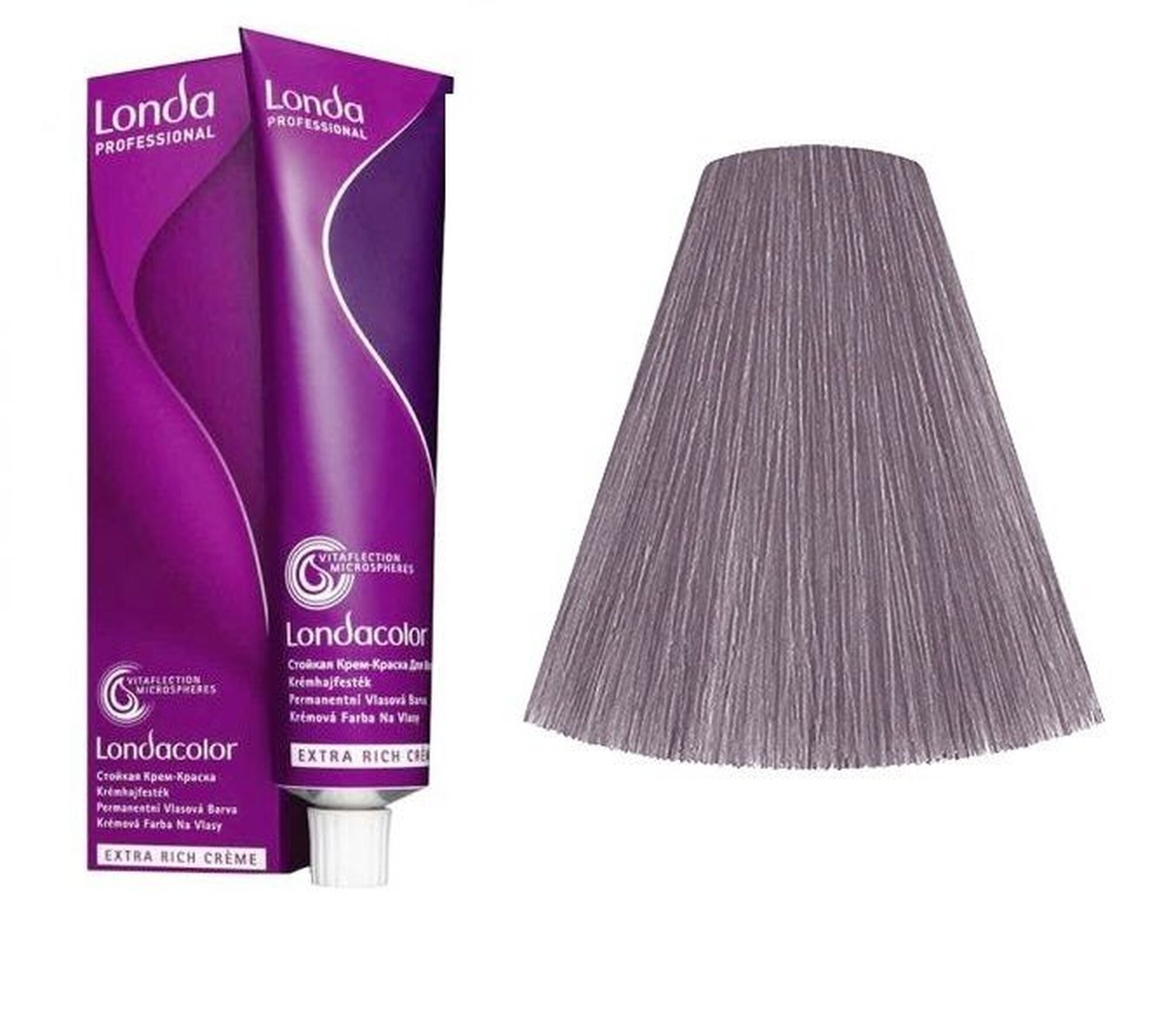 Londa Professional краска для волос стойкая 9/60 очень светлый блонд фиолетово-натуральный 60 мл /Лонда