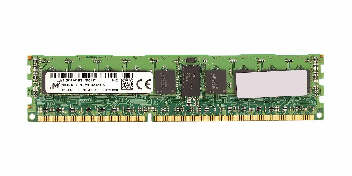 Оперативная память Micron DDRIII 8Gb MT18KSF1G72PZ-1G6E1HF