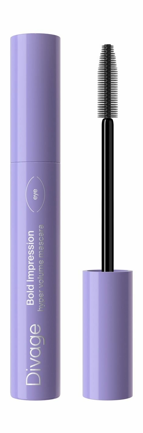 DIVAGE Тушь для ресниц Bold Impression, 10 мл, 01 черная