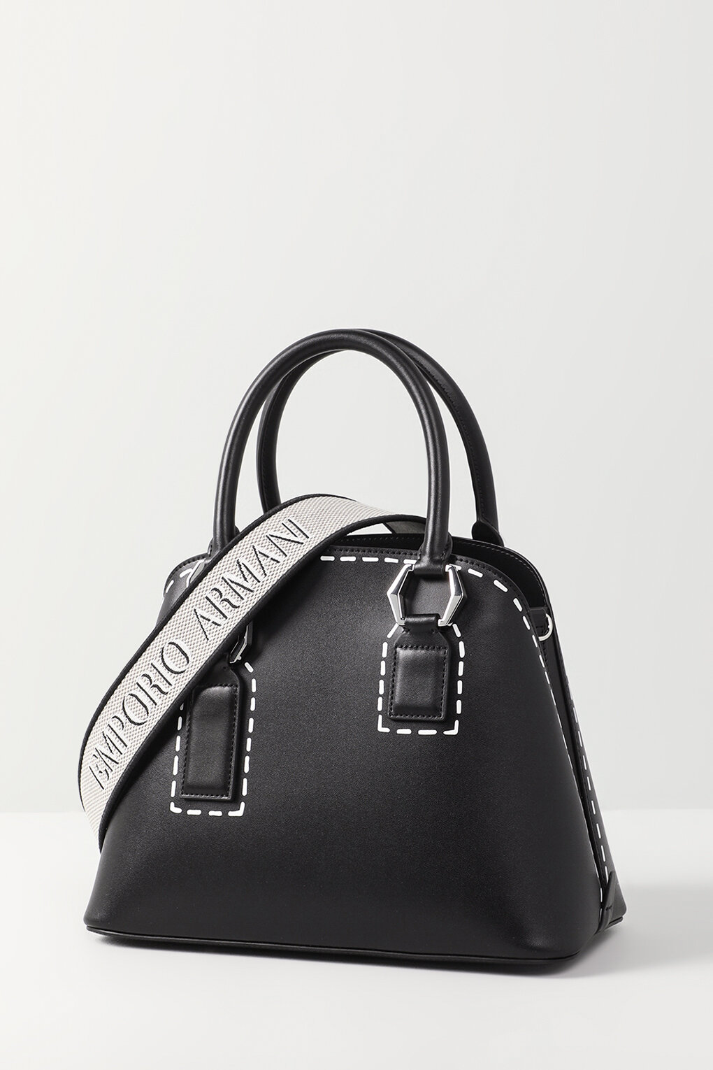 Сумка сэтчел EMPORIO ARMANI, черный — фото 1