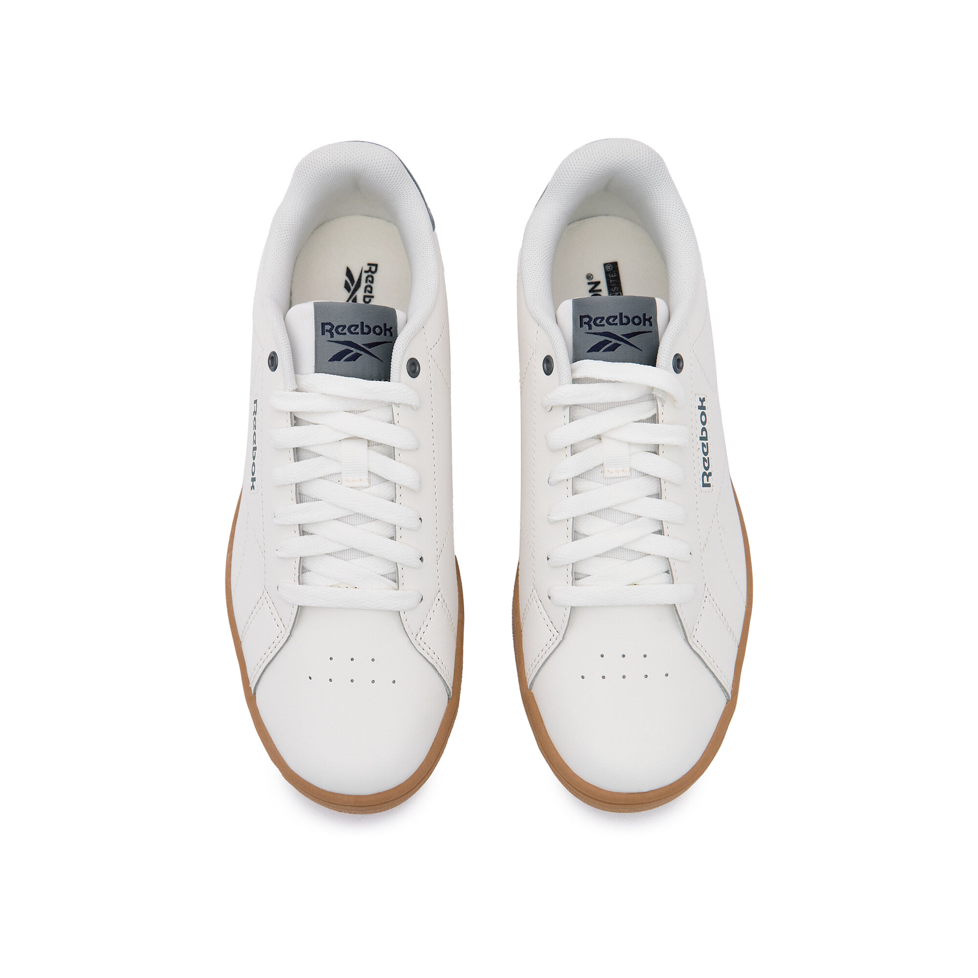 Кроссовки Reebok Court Clean, размер 10 US, молочный/серый — фото 1