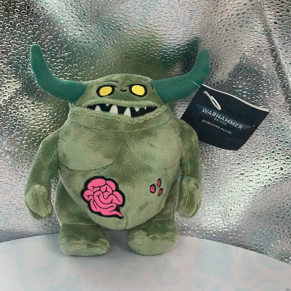 Мягкая плюшевая игрушка warhammer 40000 Nurglings, warhammer age of Sigmar 15cm