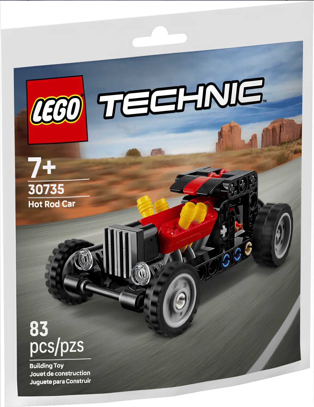 Конструктор LEGO Technic 30735 Полибэг Автомобиль Хот-род