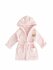 Халат Cozy Crew Club Bear-patch hooded robe, размер 2 года, розовый