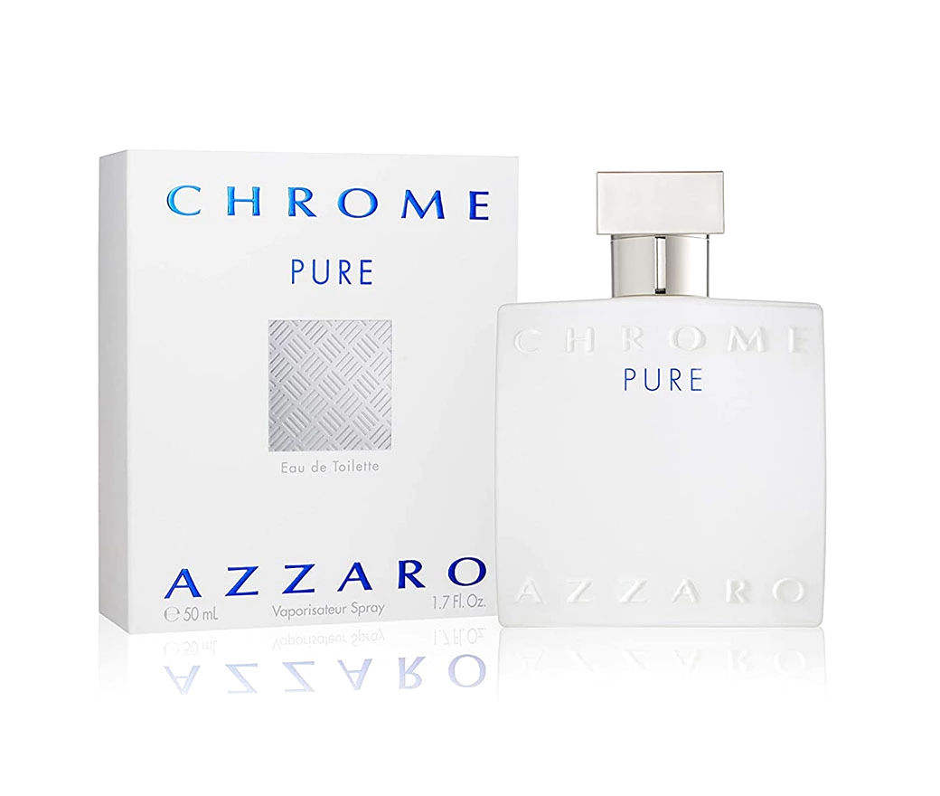 Парфюм для мужчин Azzaro Chrome Pure 50 мл - Азаро Хром Пур туалетная вода
