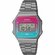 Наручные часы CASIO, серый, серебряный, розовый, бирюзовый