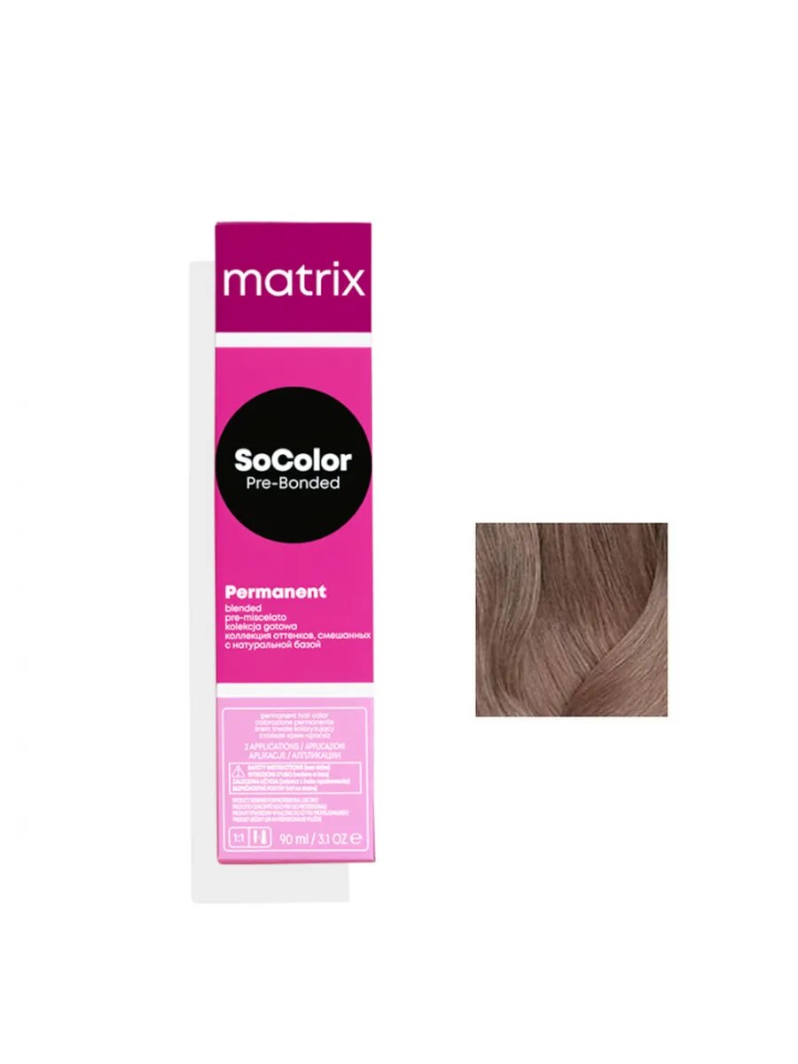 MATRIX SoColor Pre-Bonded 7N Краска США 90 мл