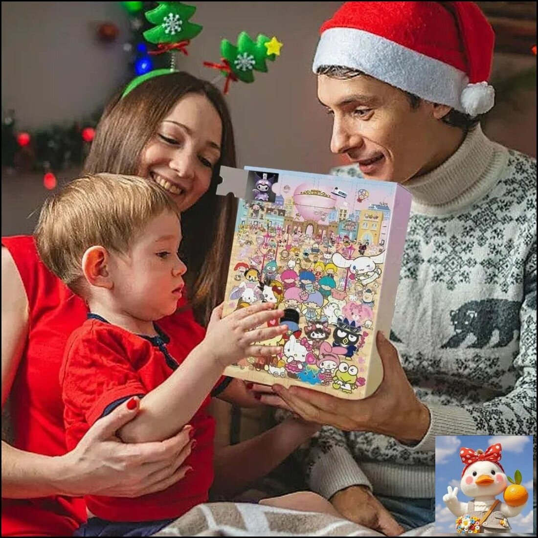 Адвент календарь для девочек Hello Kitti