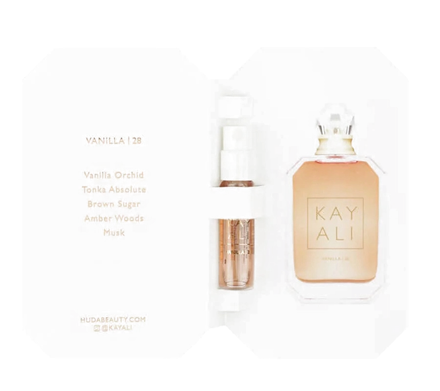 Каяли Ванилла 28 сэмпл 1.5 мл унисекс - Kayali Vanilla 28 парфюмерная вода ванильная миниатюра