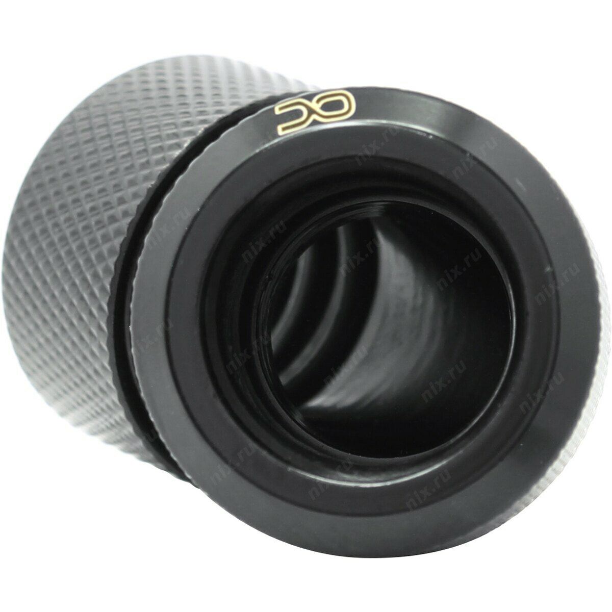 Alphacool 17405 Eiszapfen Штуцер (16мм, 45°) Black — фото 1