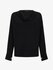 Блуза Max Mara Cowl-neck button-cuff blouse, размер 46, черный