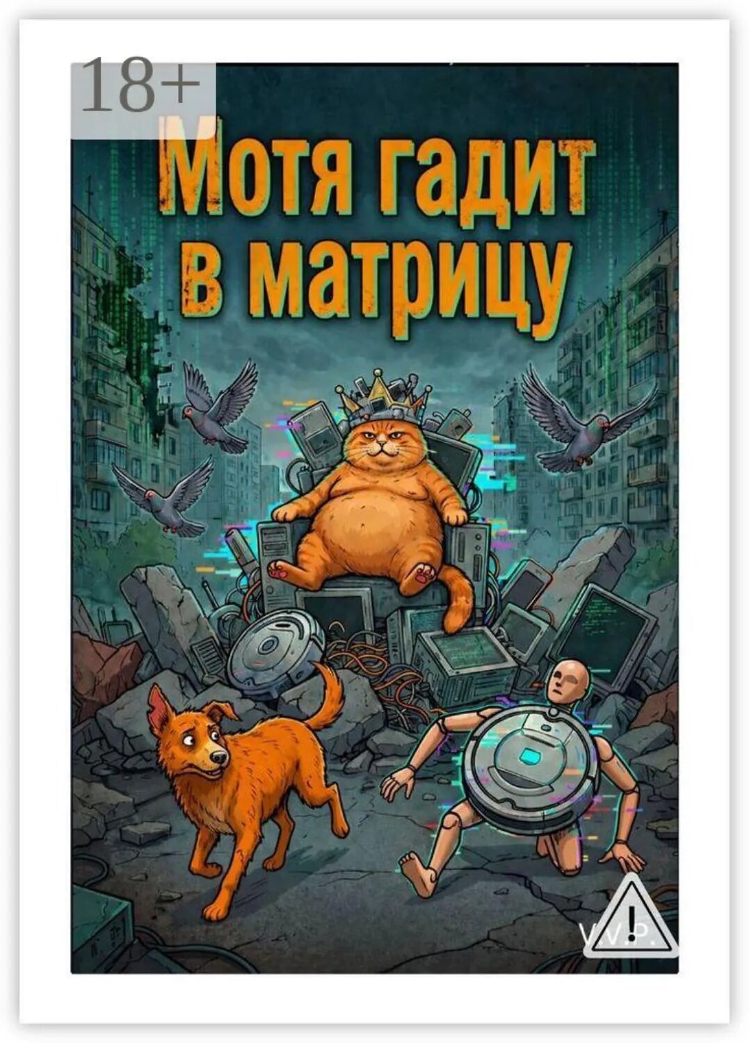 Мотя гадит в матрицу [Цифровая книга]