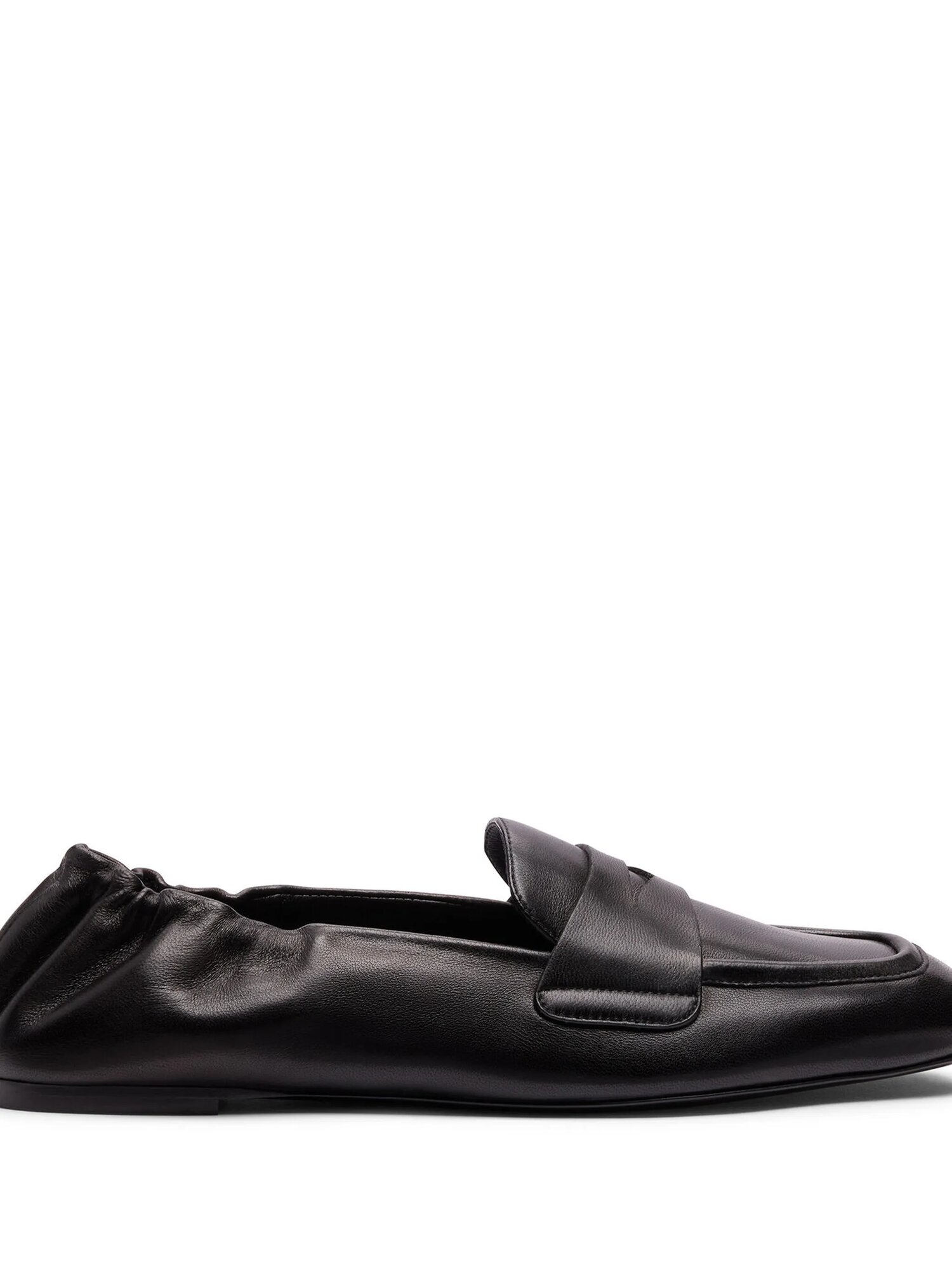 Лоферы Stuart Weitzman Bryant ruched loafers, размер 36, black — фото 1