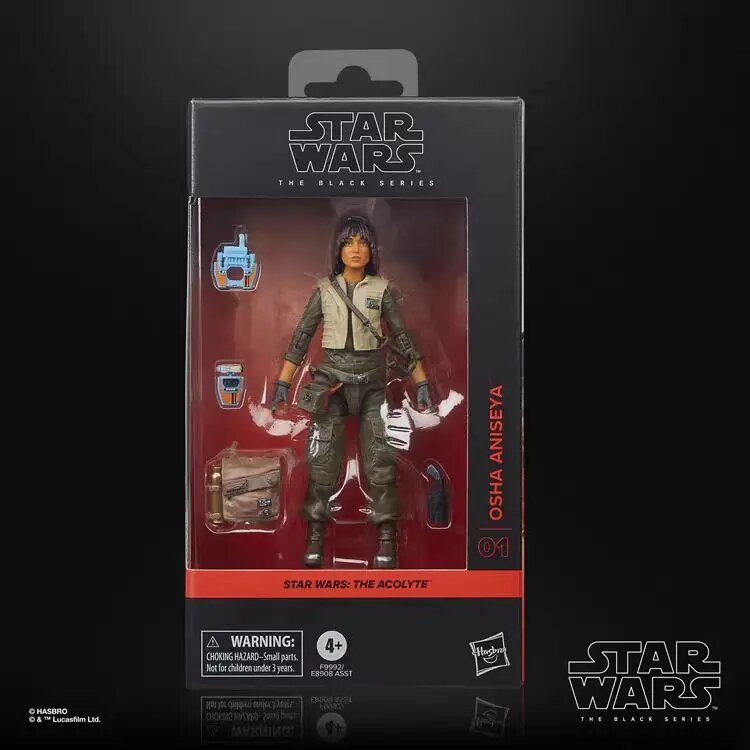 Фигурка Hasbro Star Wars The Black Series The Acolyte Osha Aniseya 1/12