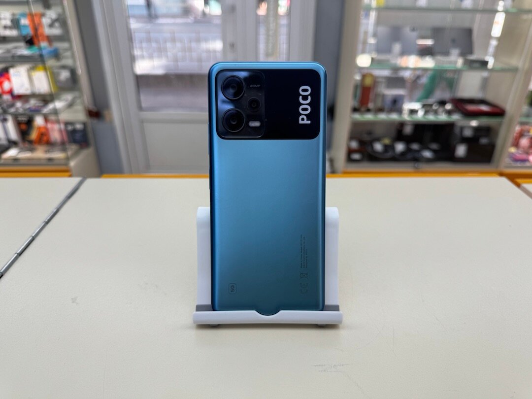 Смартфон Xiaomi POCO X5 5G 8/256 ГБ RU, Dual nano SIM, голубой б/у уценка