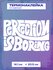 Термонаклейка perfection is boring